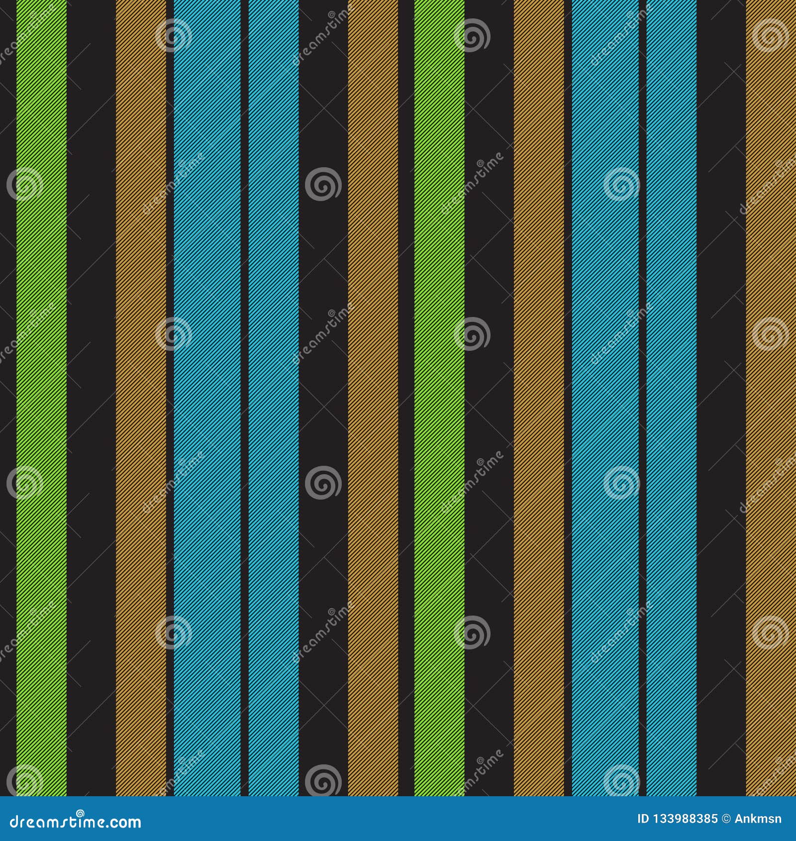 Black Striped Fabric Texture Seamless Pattern Stock Vector ...