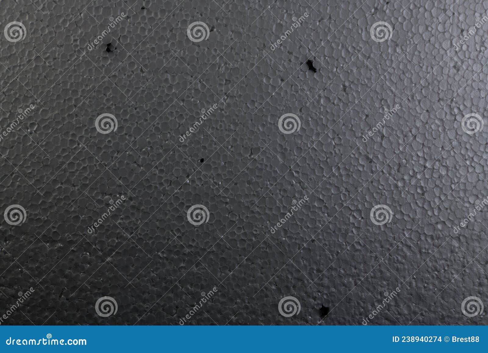 Black Styrofoam Background Texture.Closeup Detail of White Abstract ...