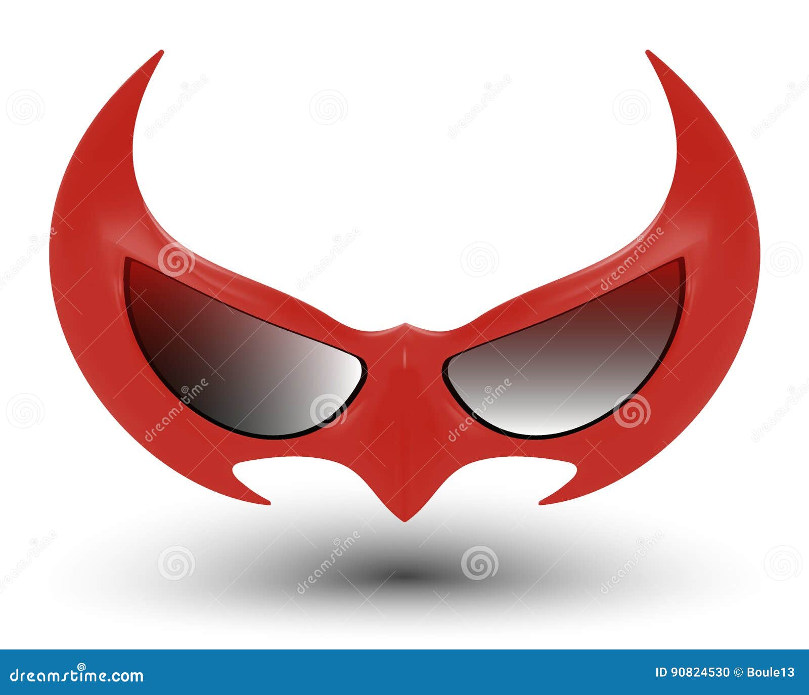 Hero Mask Vector Superhero Masque And Masking Face Cartoon Character ...