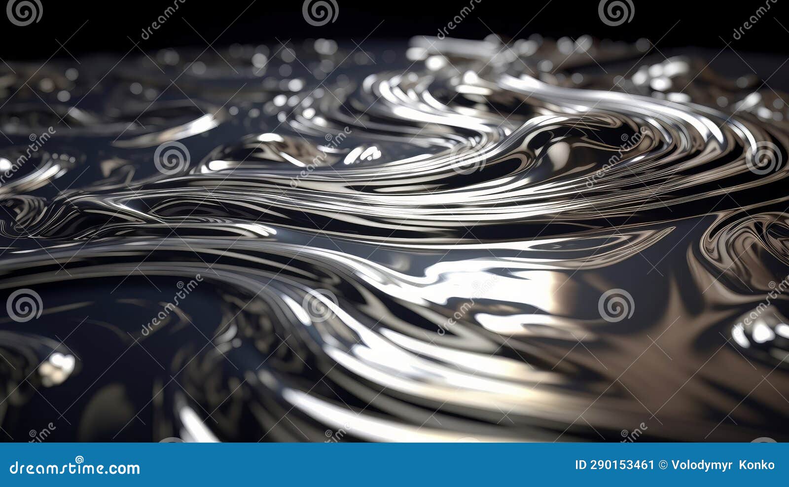Black Surface with Reflections Black Water Waves Background Simple ...