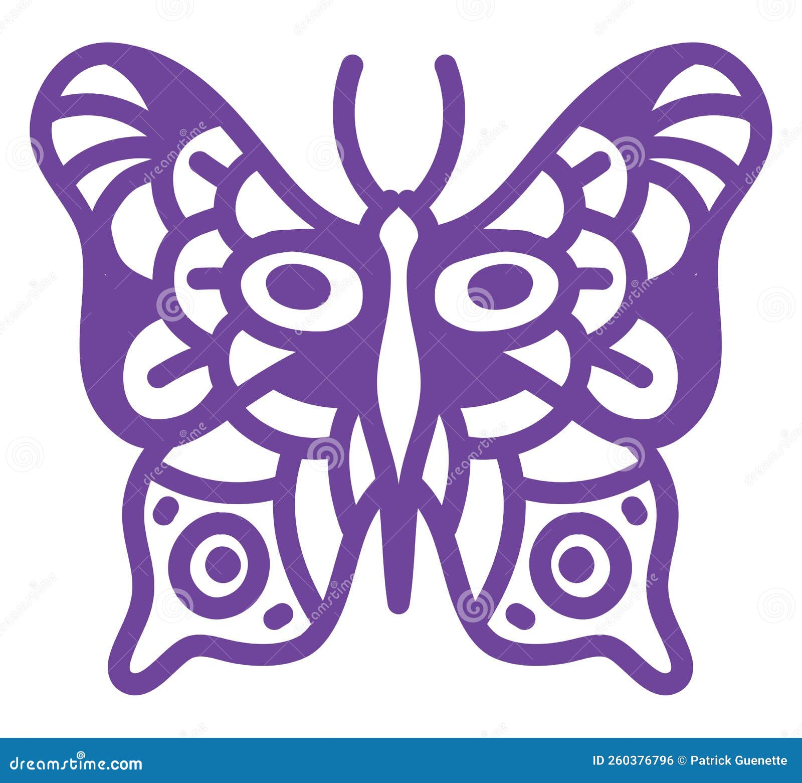 Black Swallowtail Butterfly, Icon Stock Vector - Illustration of ...