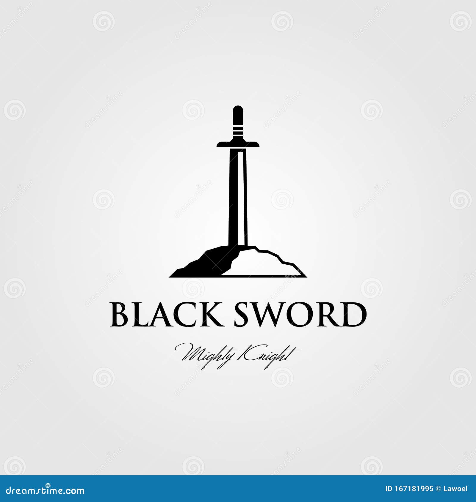 Sword Logo Design Vector Inspiration | CartoonDealer.com #189450260