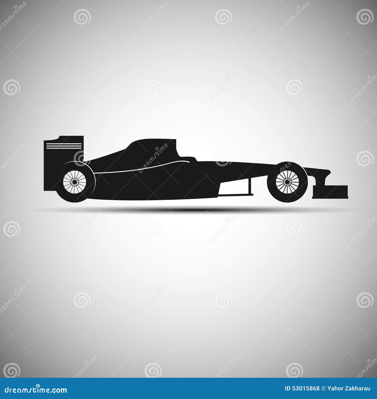 The Black Symbol a Formula 1, Vector Illustration Stock Vector ...