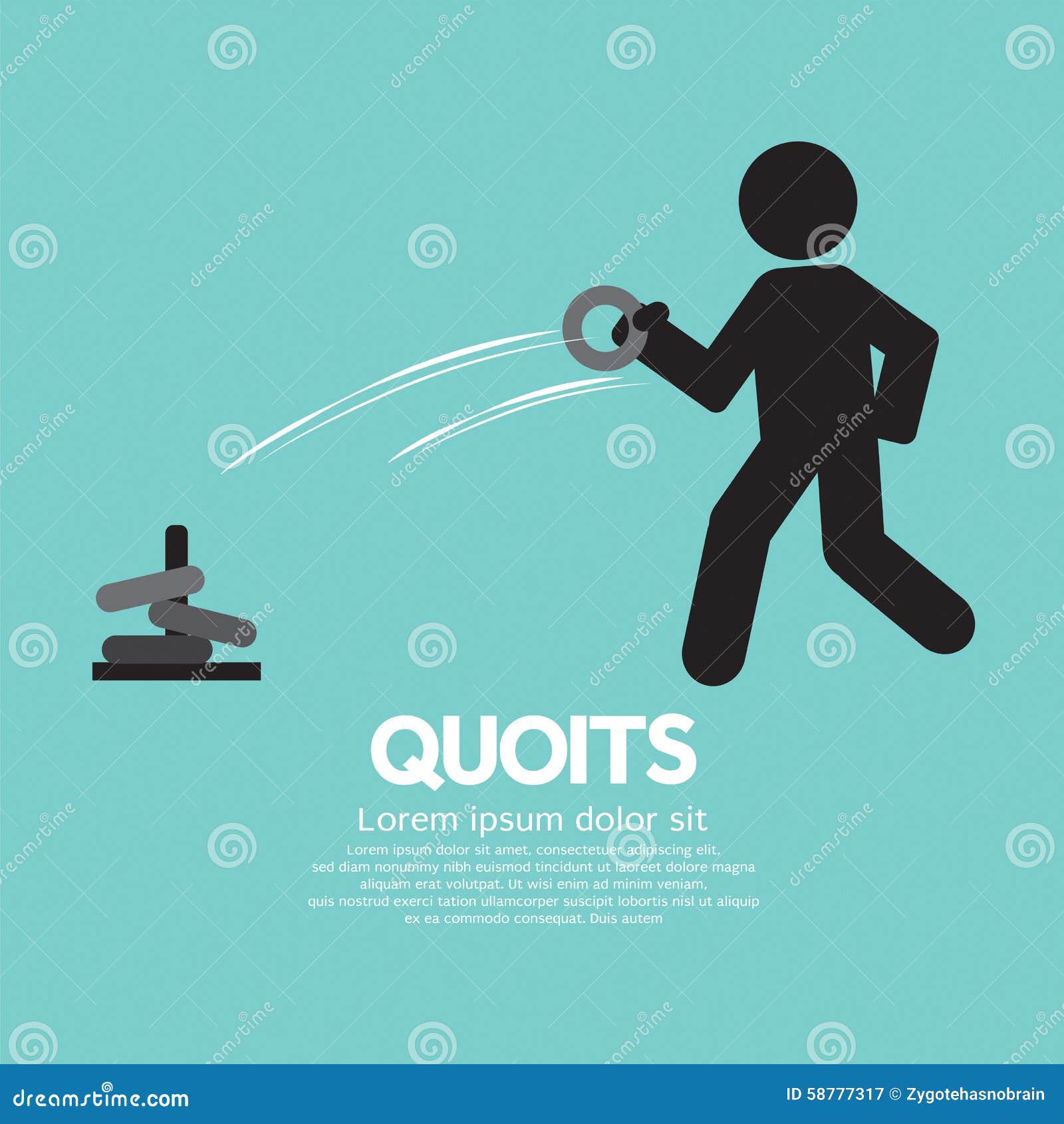 Quoits Clipart And Illustrations