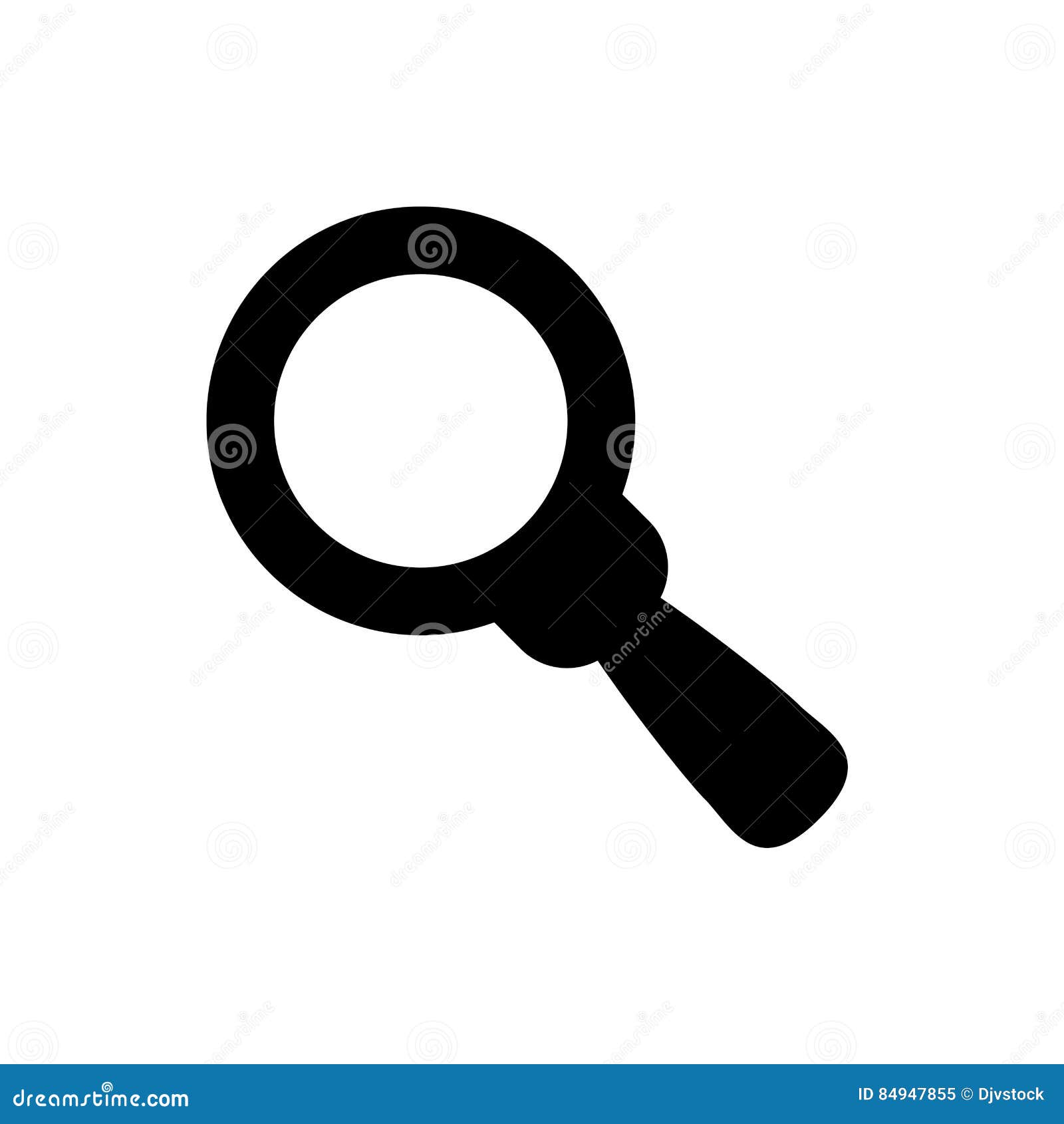 Black Symbol Search Signal Icon Stock Illustration - Illustration of ...
