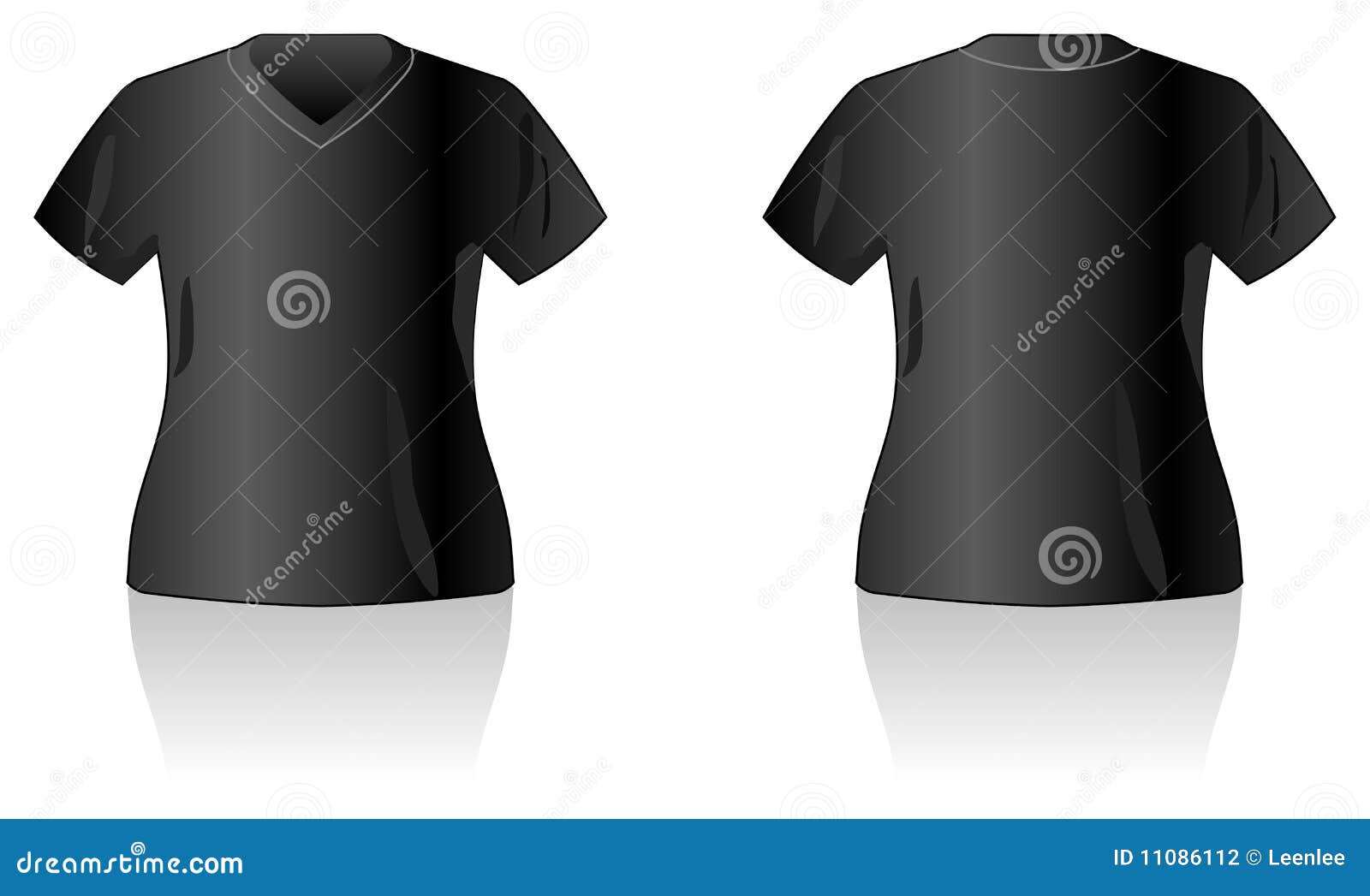 Black T-shirt Design Template Stock Vector - Illustration of identity ...