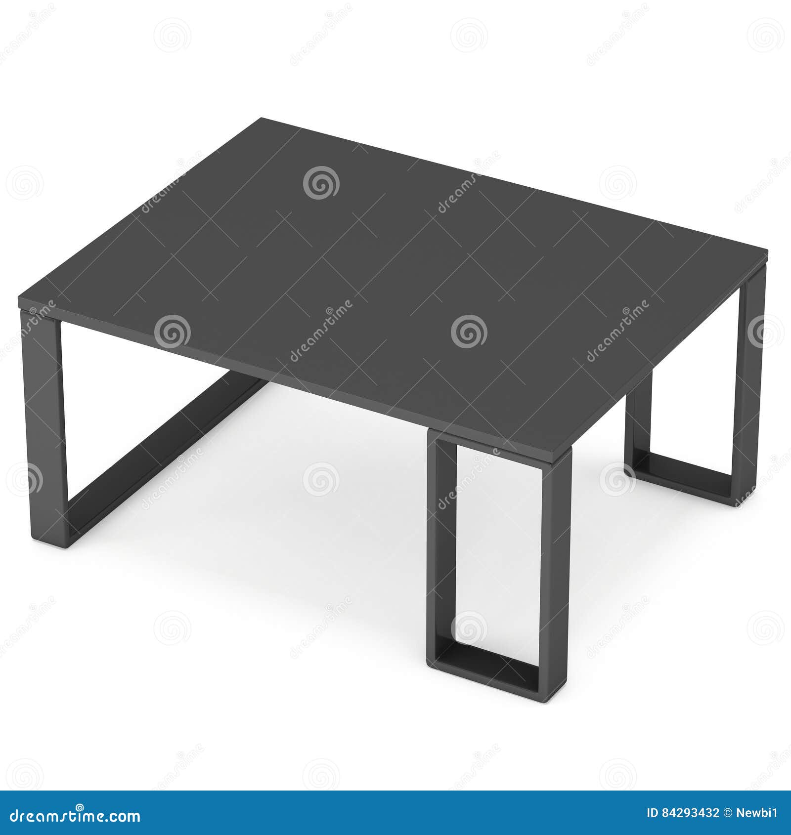 Black Table 3D stock illustration. Illustration of event - 84293432