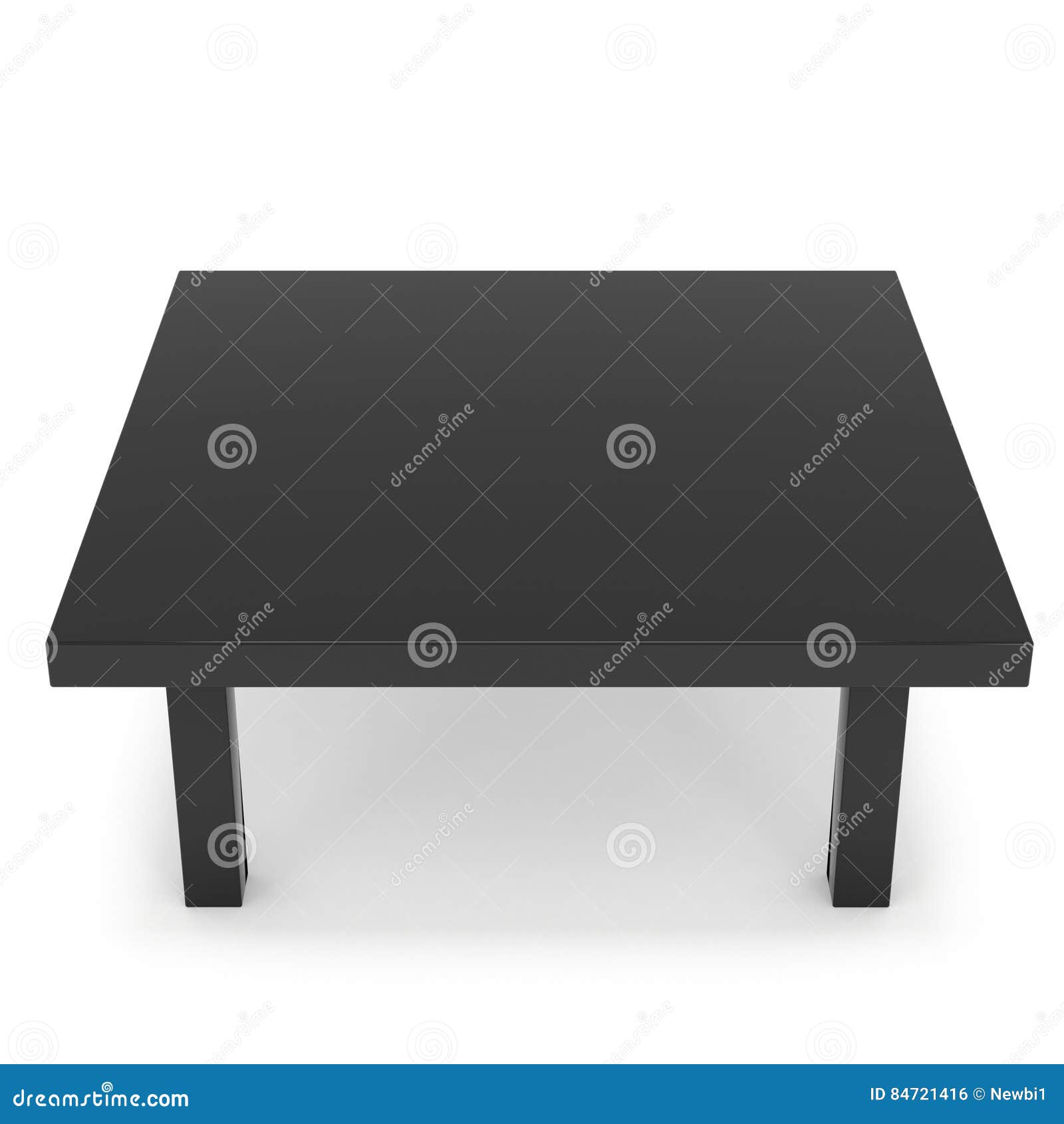 Black Table 3D stock illustration. Illustration of plastic - 84721416