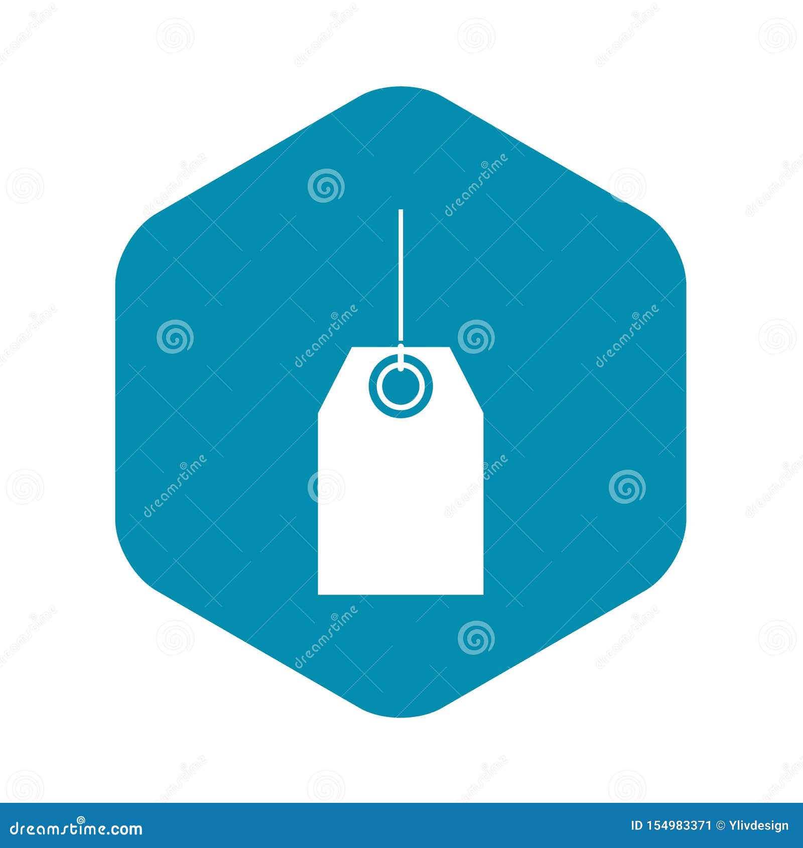 Black Tag Icon, Simple Style Stock Vector - Illustration of luggage ...