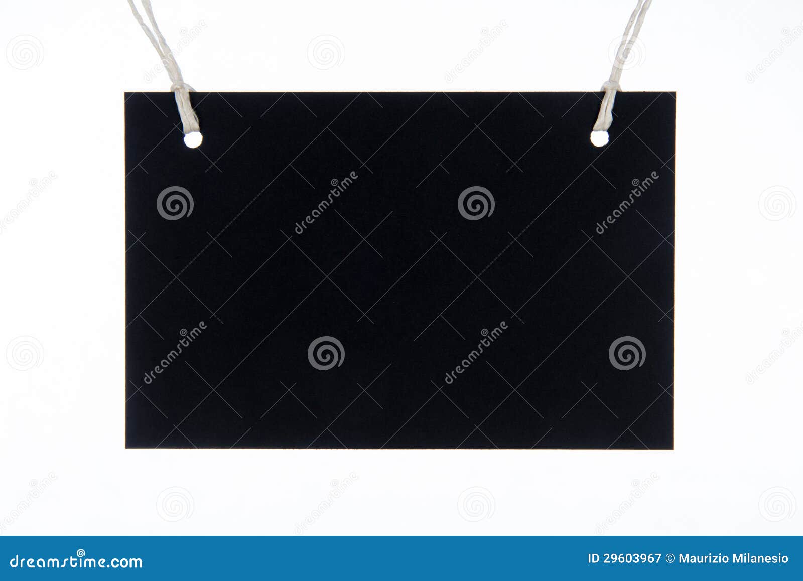 Black tag with string stock image. Image of cord, clip - 29603967