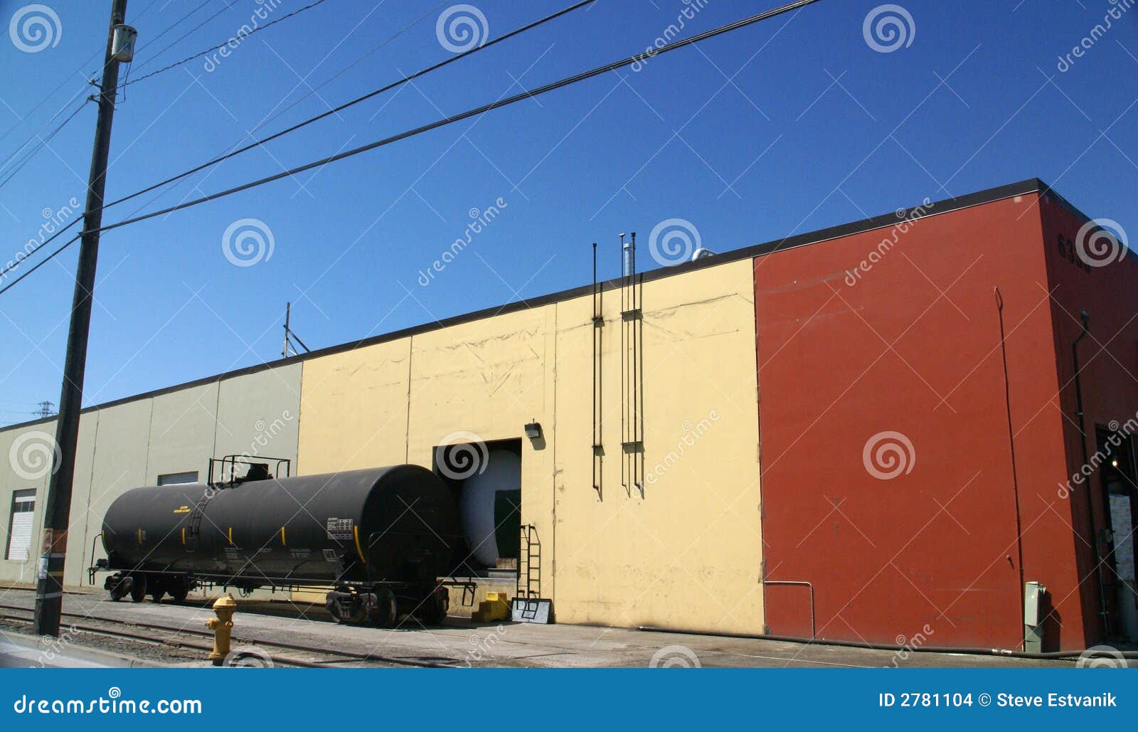 Black tank car stock photo. Image of siding, tanker, industry - 2781104