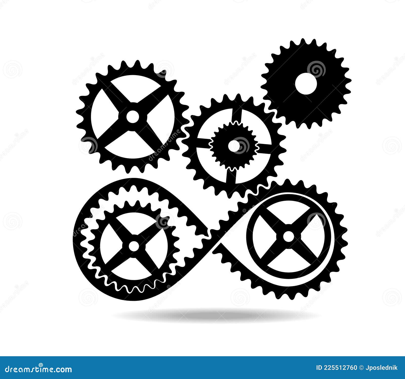 Drive Gears Royalty-Free Illustration | CartoonDealer.com #1514850