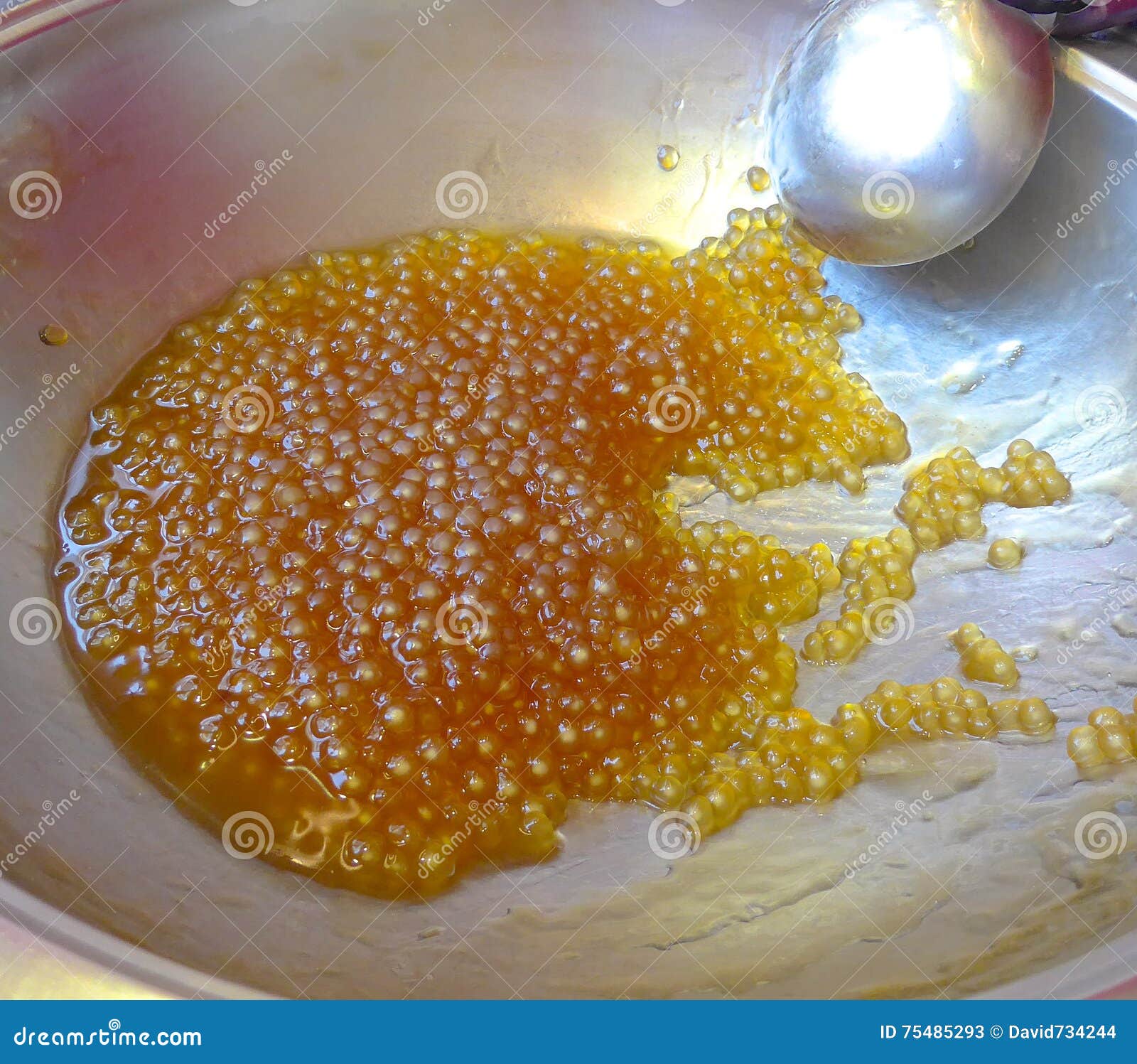 Black Tapioca Pearls Closeup Retail Sale Stock Photos - Free & Royalty ...