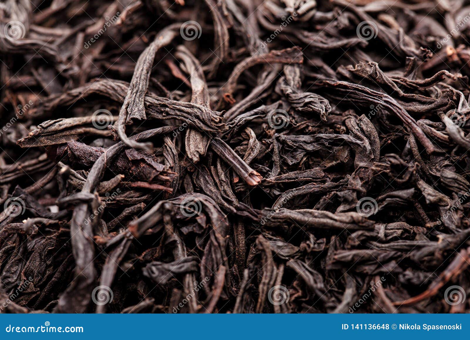 Black tea background stock photo. Image of leaves, texture - 141136648