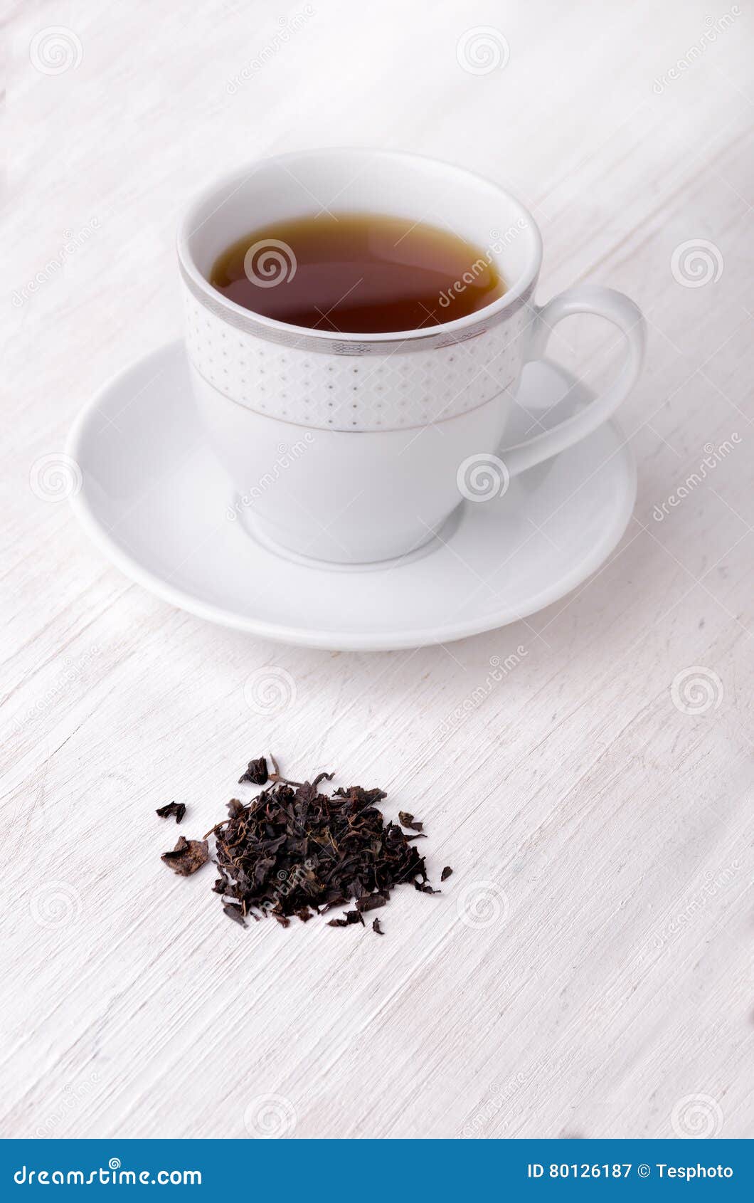 Black Tea. Highest Class Tea Every Day. Stock Image - Image of nature ...