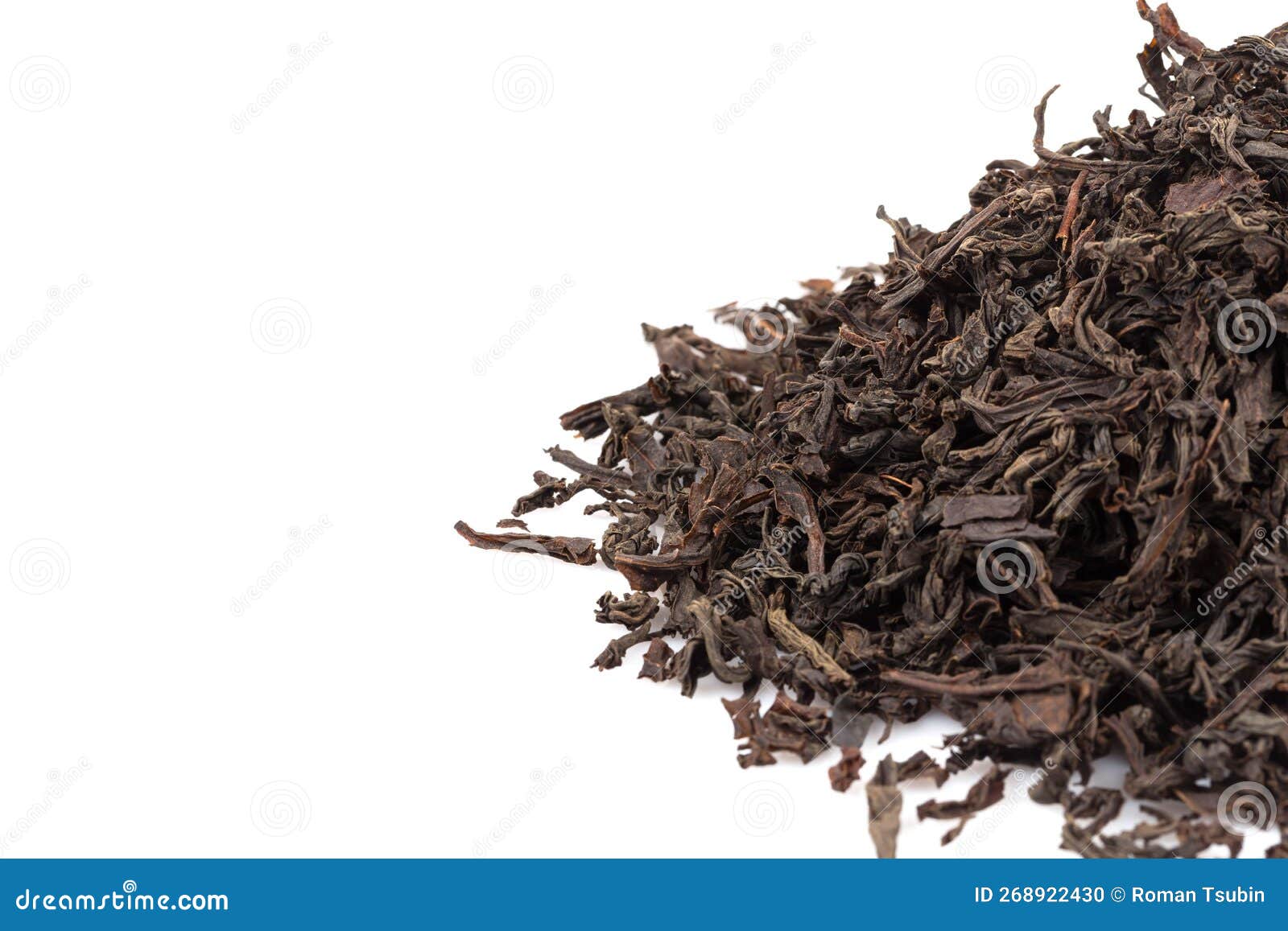 Black Tea Isolated on White Stock Photo - Image of beverage, loose ...