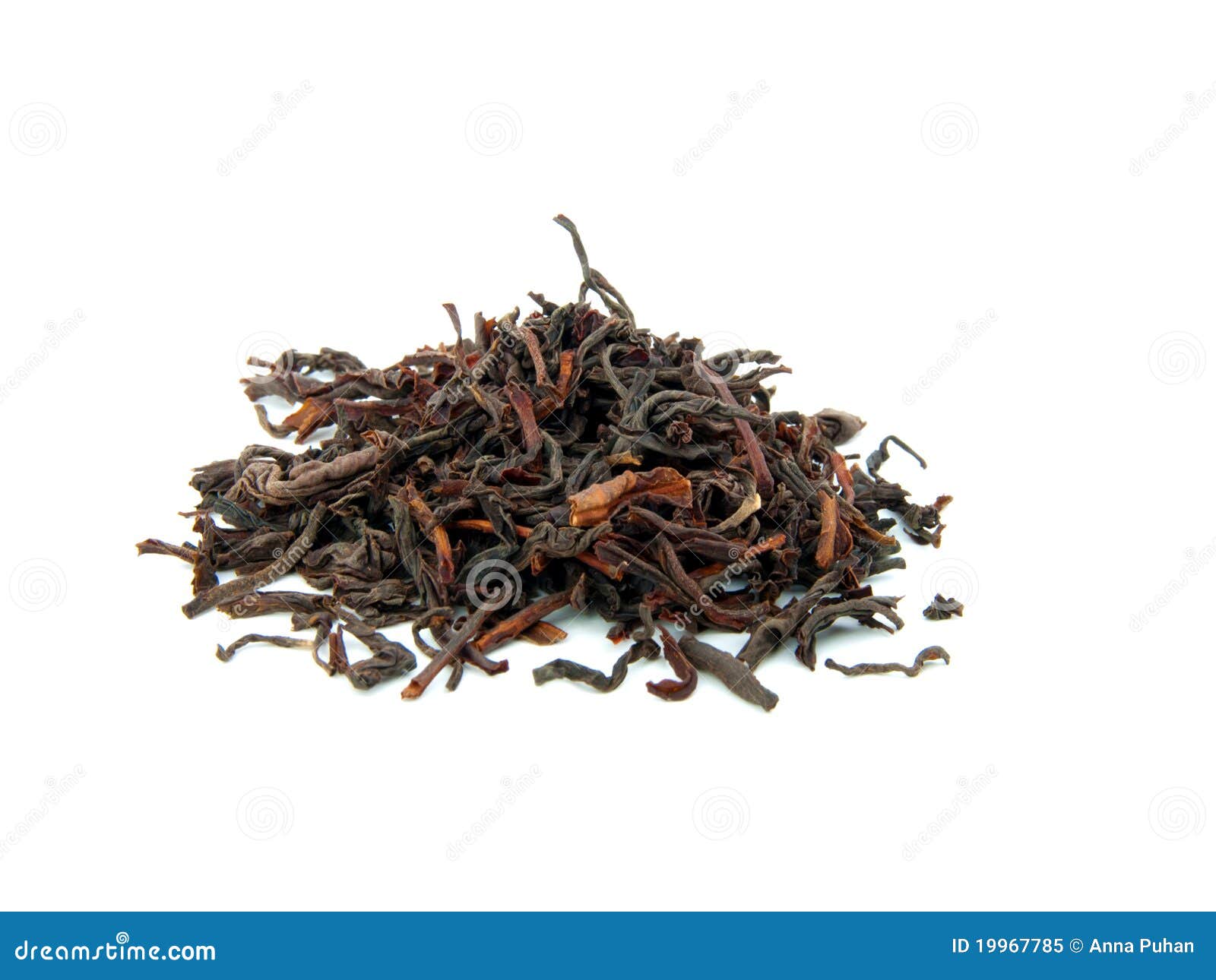 Black Tea Loose Dried Tea Leaves Stock Image - Image of infusion ...