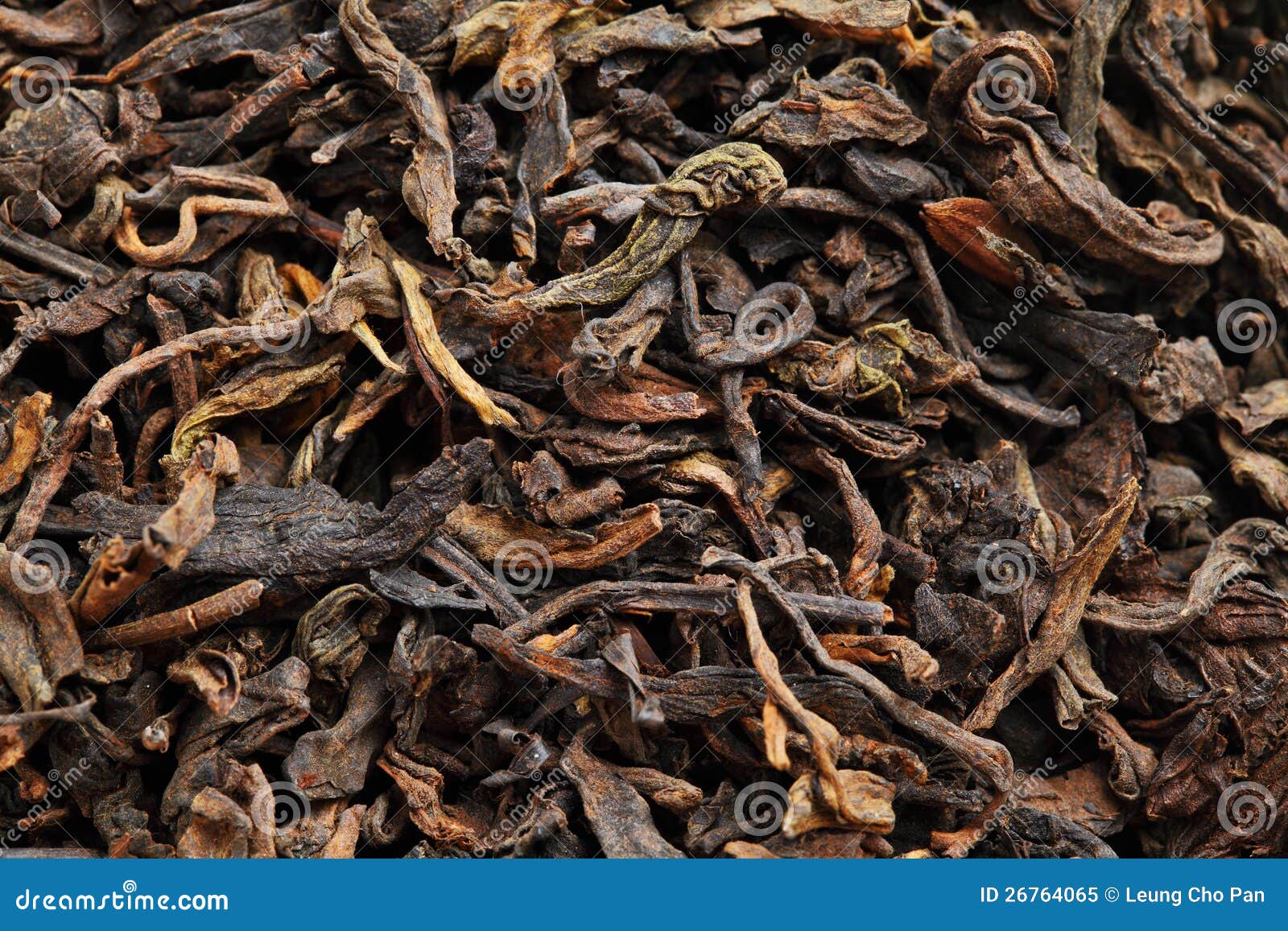 Black Tea Loose Dried Tea Leaves Stock Image - Image of cured, indian ...