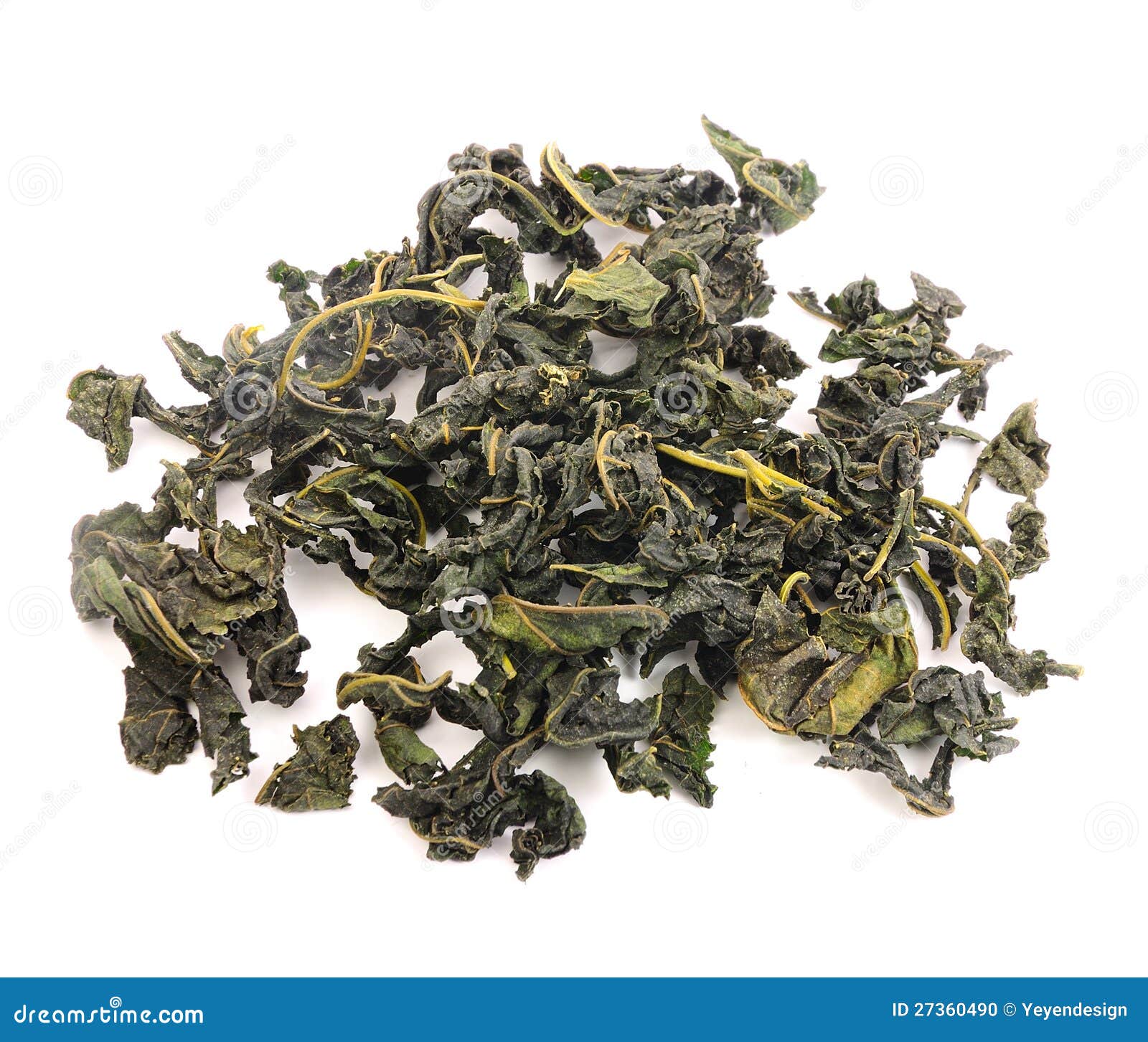 Black Tea Loose Dried Tea Leaves, Isolated Stock Photo - Image of ...