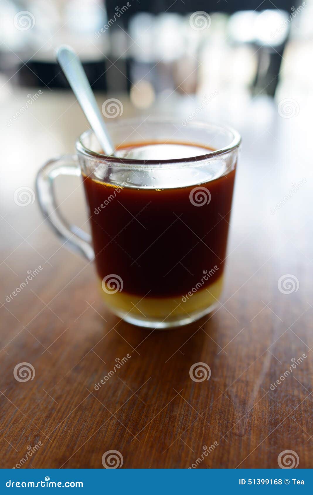 Black tea with milk stock photo. Image of brown, coffee - 51399168
