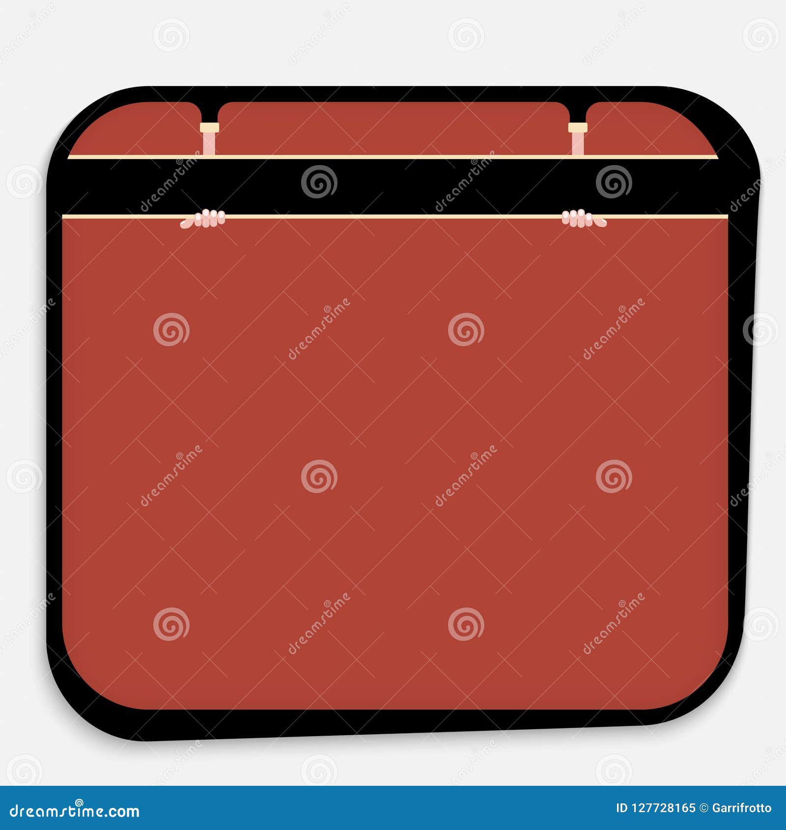 Black text frame stock vector. Illustration of border - 127728165