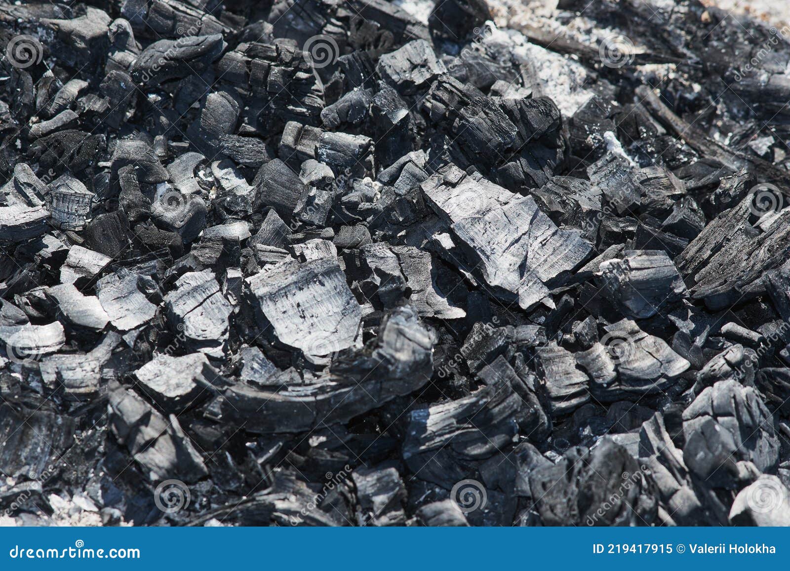 Black Texture of Coarse Ash, in an Extinct Fire Stock Image - Image of ...