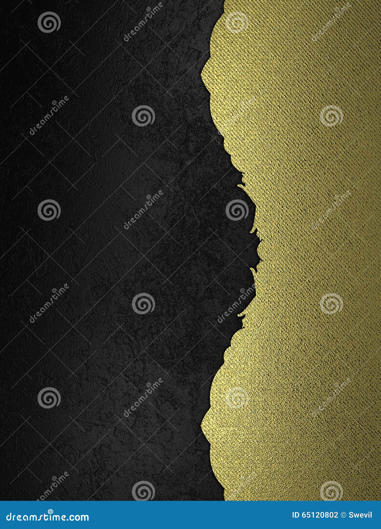 Black Texture with Gold Edge. Element for Design. Template for Design ...