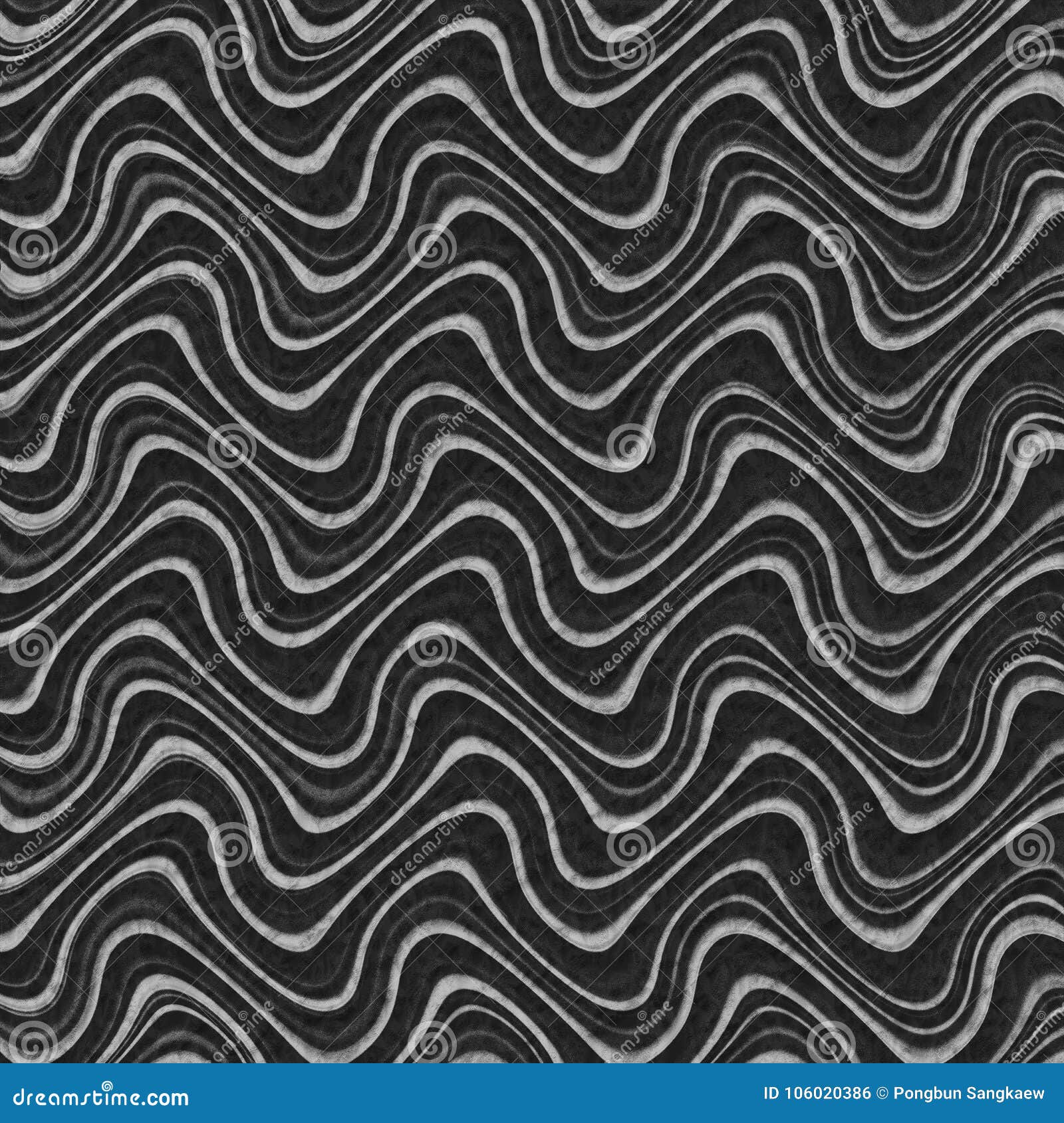 Black Texture and Line Wave and Background Abstract Stock Illustration ...