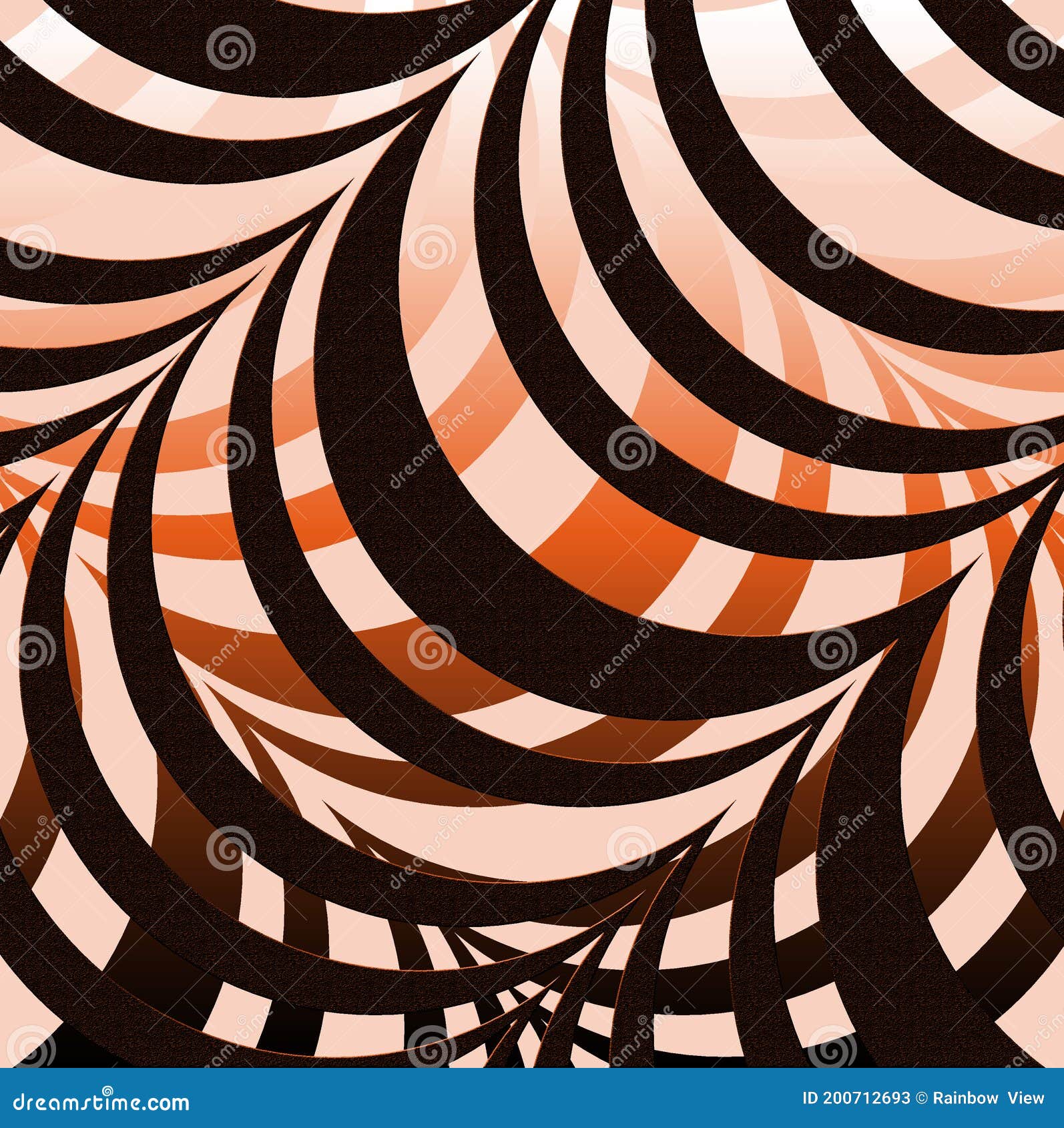 Black Texture, Orange Color Shedding, Light Ground, Line Design Royalty ...