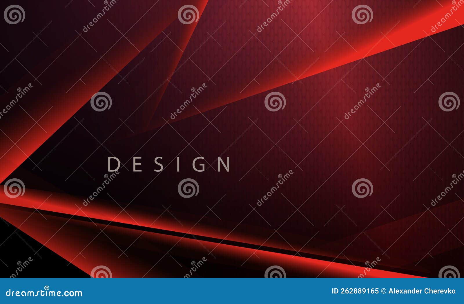 Black Texture Pattern with Chaotic Red Sharp Spikes Stock Illustration ...