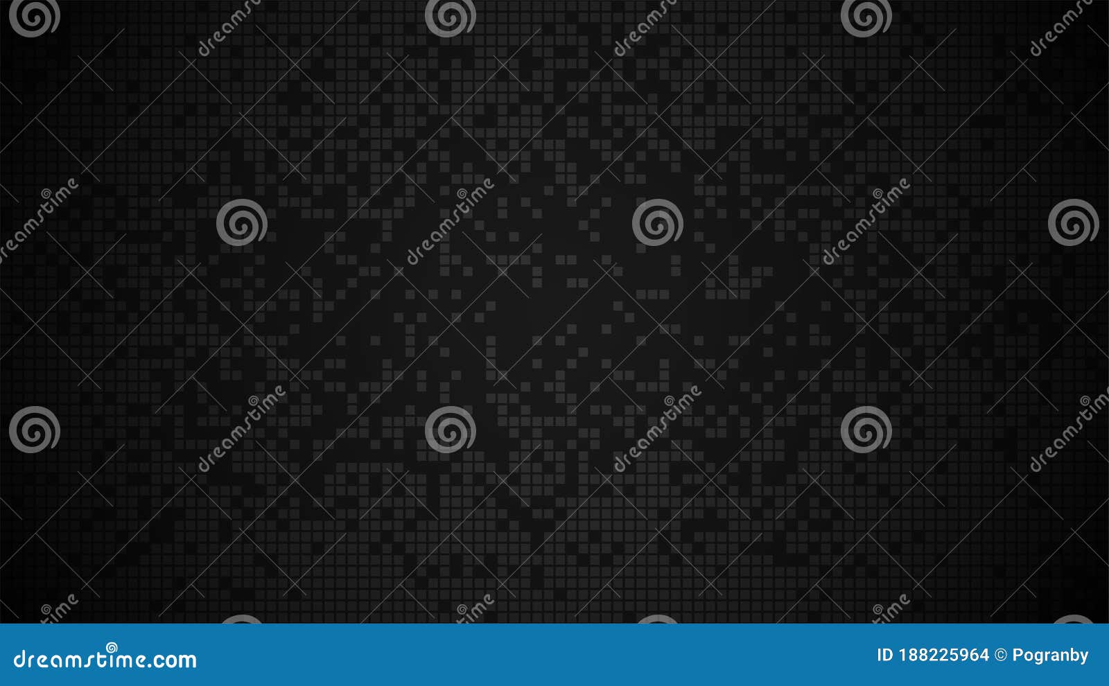 Black Texture. Pixel Pattern. Dark Gradient. Disappearing Square Tiles ...