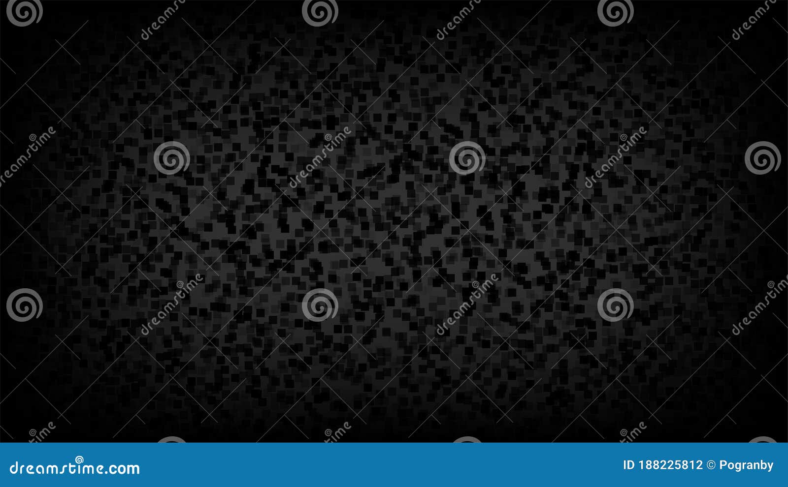 Black Texture. Random Square Tiles Stock Vector - Illustration of gray ...