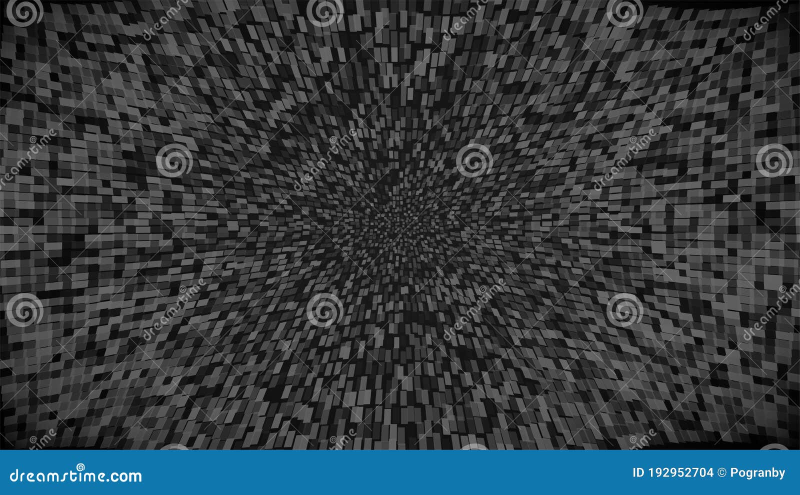 Black Texture. Random Square Tiles Stock Vector - Illustration of ...