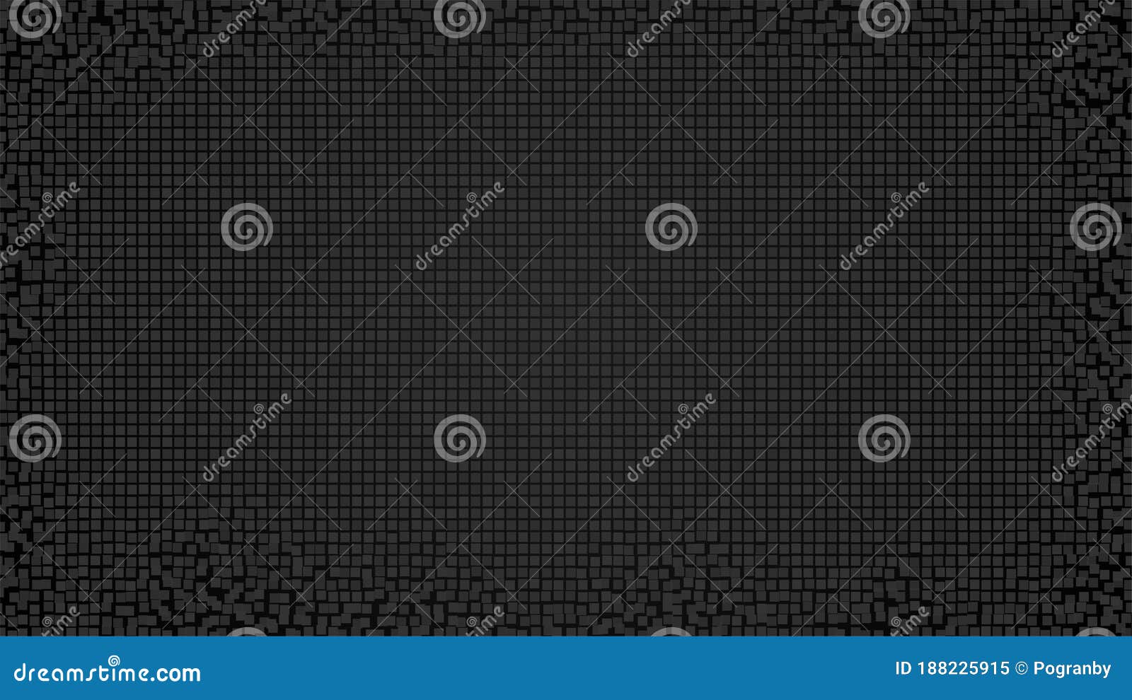 Black Texture. Small Square Tiles. Gray Pixel Mosaic Stock Vector ...