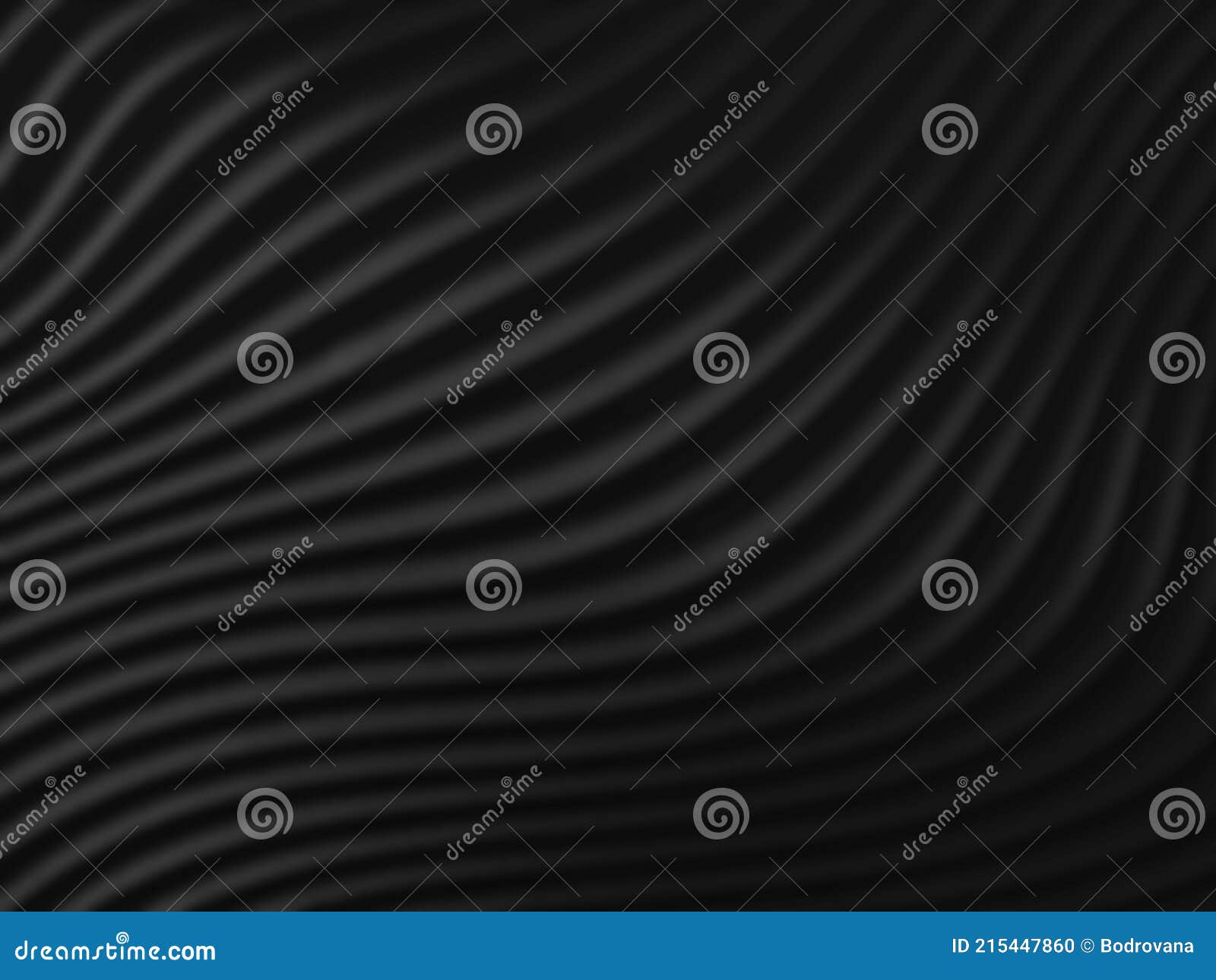 The Black Textured Background, Flowing Parallel Lines. Stock ...
