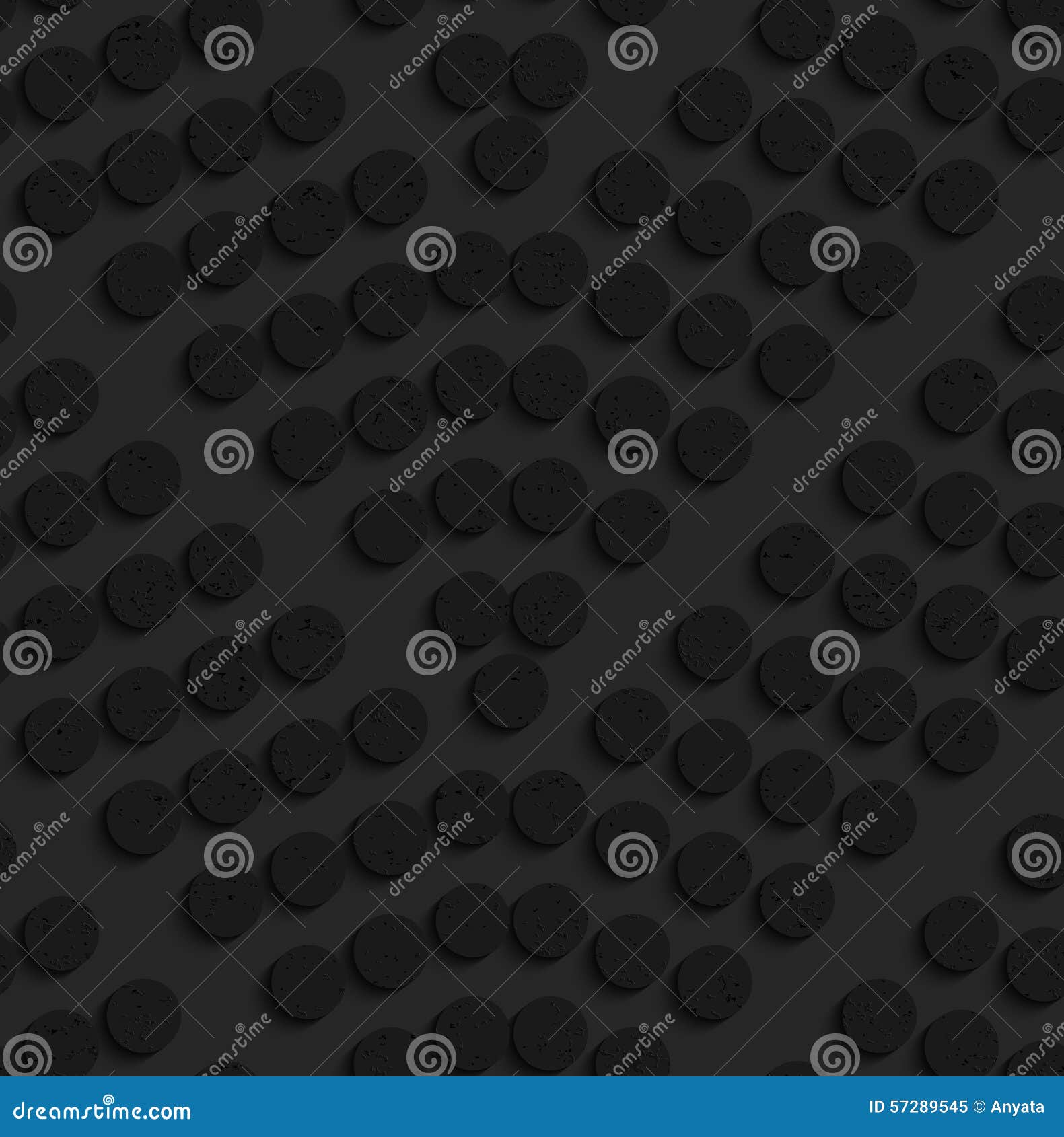 Black Textured Plastic Dots Forming Chevron Stock Vector - Illustration ...