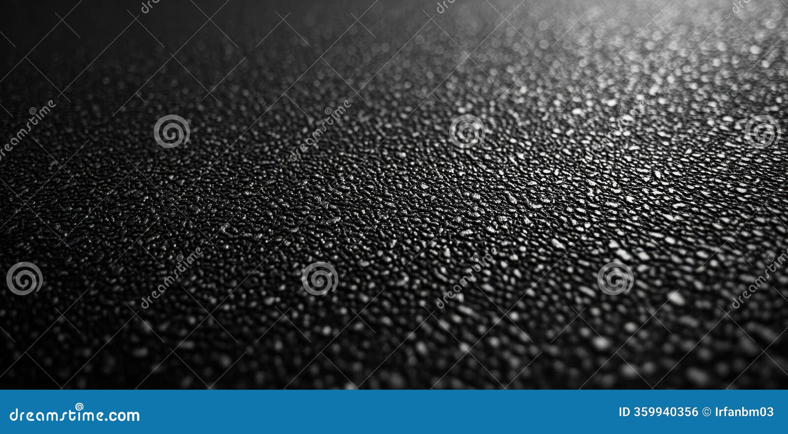 Black Textured Surface Shows Tiny Bumps with Subtle Light Reflections ...