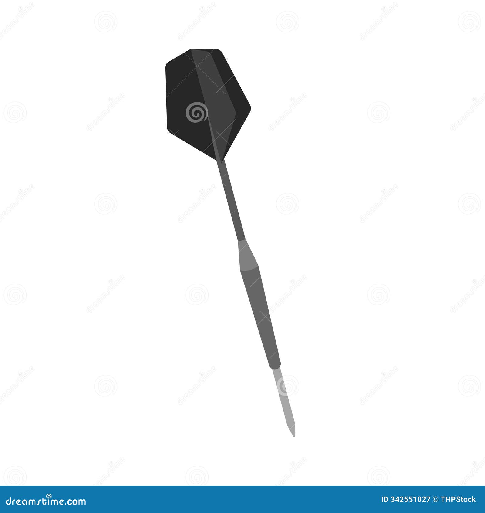 Black Throwing Darts Vector Stock Illustration - Illustration of darts ...