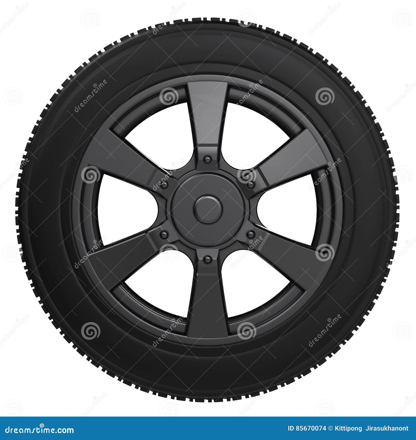 Black Tire with Black Wheel Stock Photo - Image of vehicle, auto: 85670074
