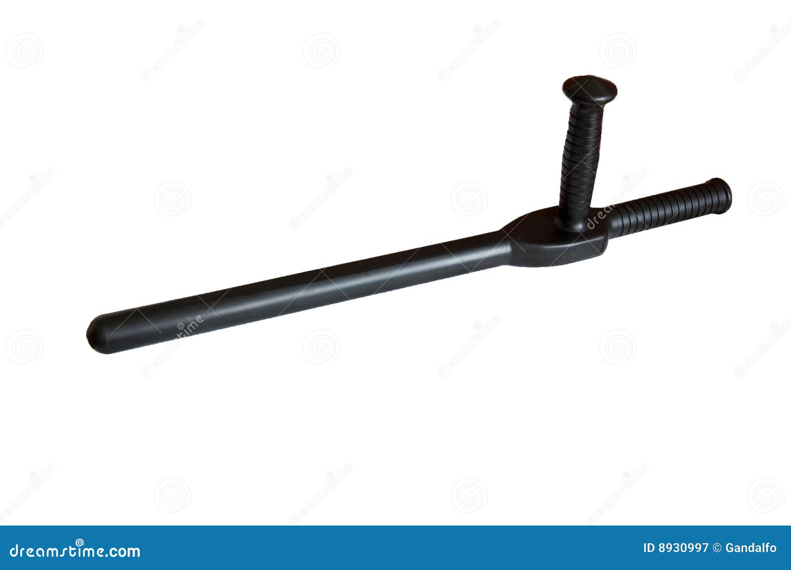 Black tonfa stock image. Image of protection, martial - 8930997