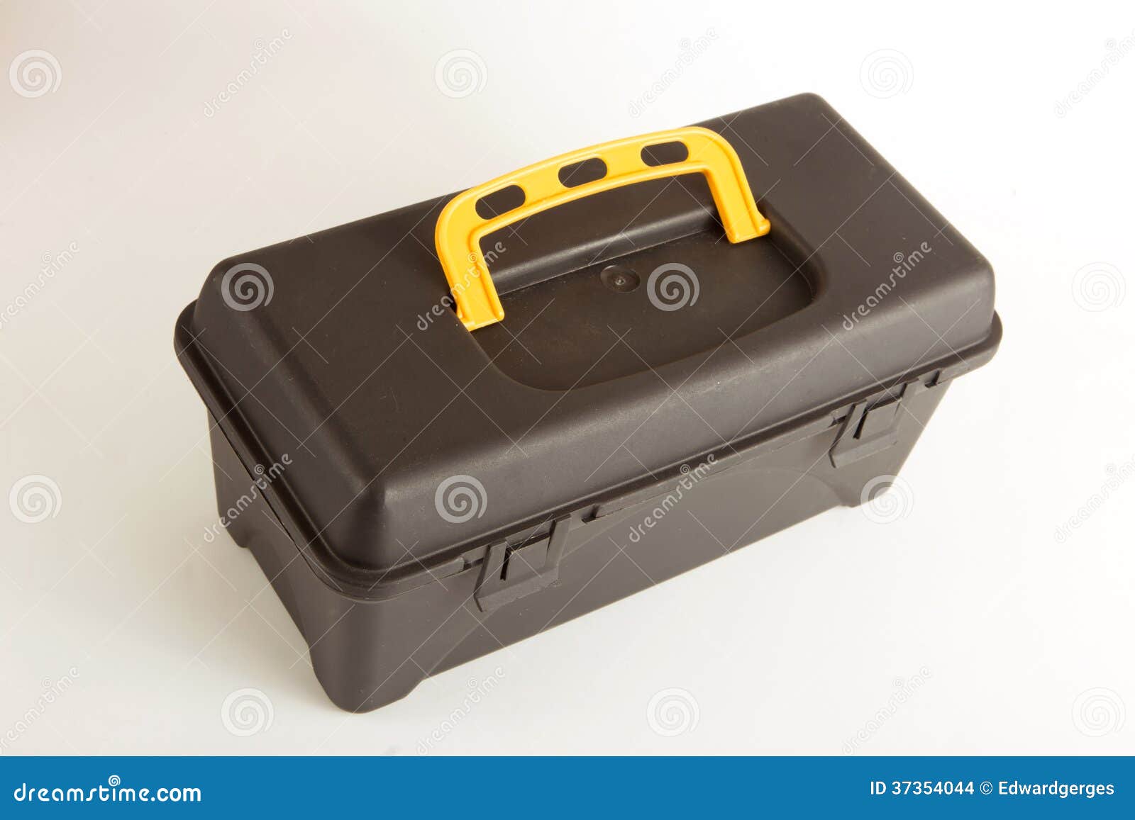 Black Tool box stock photo. Image of travel, toolkit - 37354044