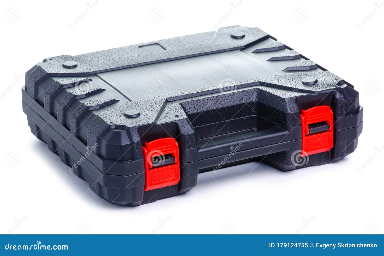 Black Tool Box Isolate On White Background Royalty-Free Stock ...