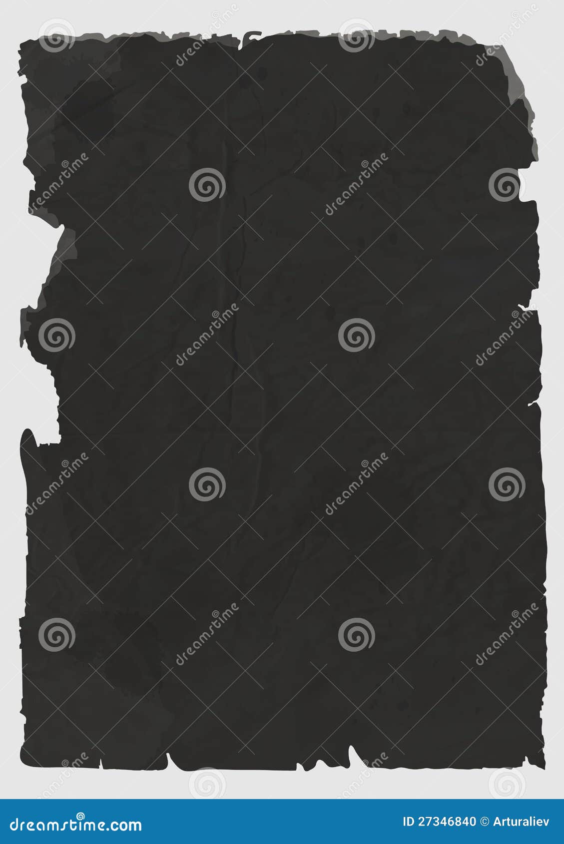 Black torn paper stock vector. Illustration of cardboard - 27346840