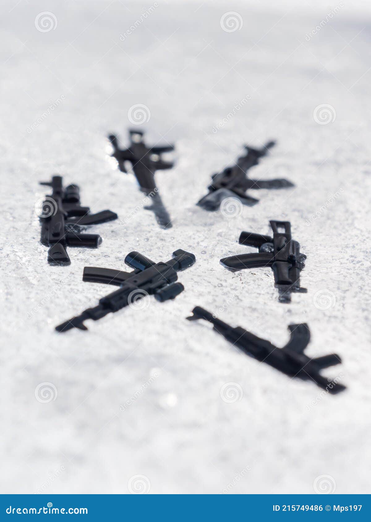 Frozen Guns Stock Image | CartoonDealer.com #34126579