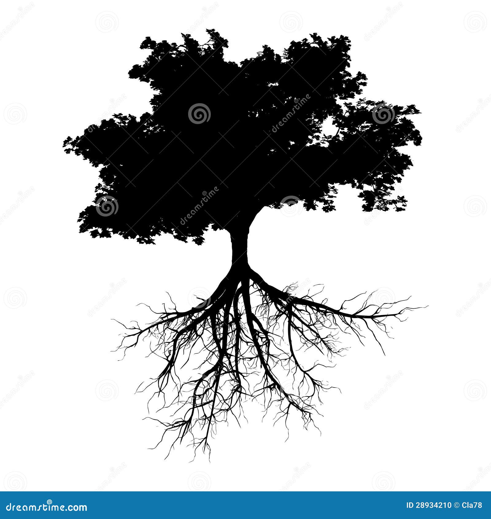 Roots Clipart Black And White