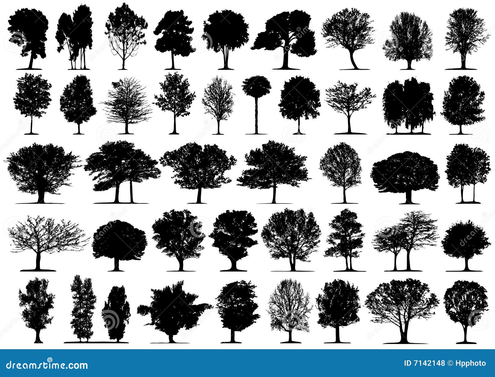 Dark Tree Clipart