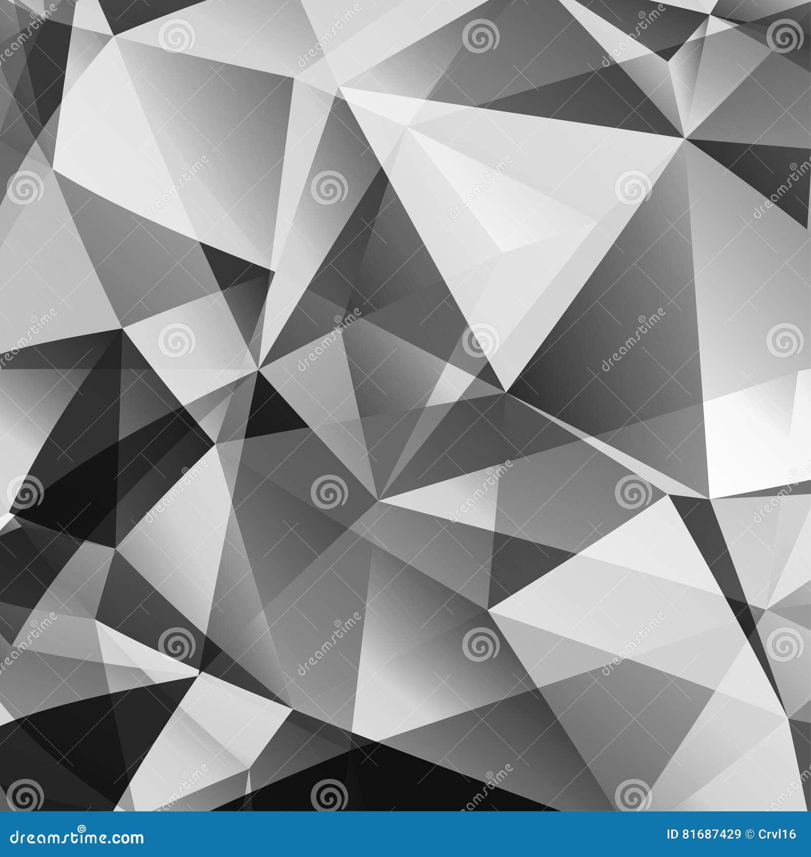 Black Triangle Abstract Background Stock Vector - Illustration of color ...
