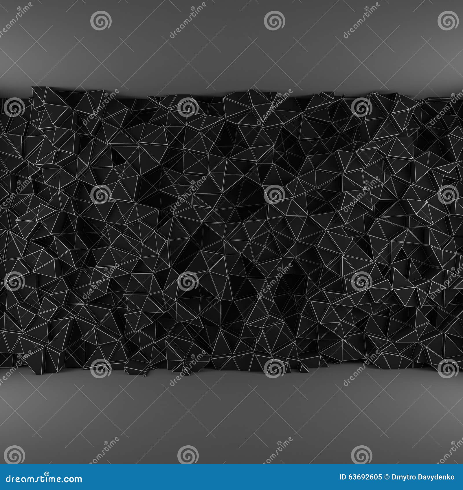 Black triangles backdrop stock illustration. Illustration of light ...