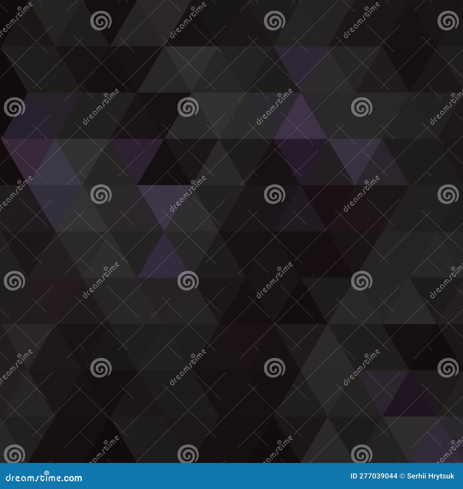 Black Triangular Background. Geometric Illustration. Vector Template ...