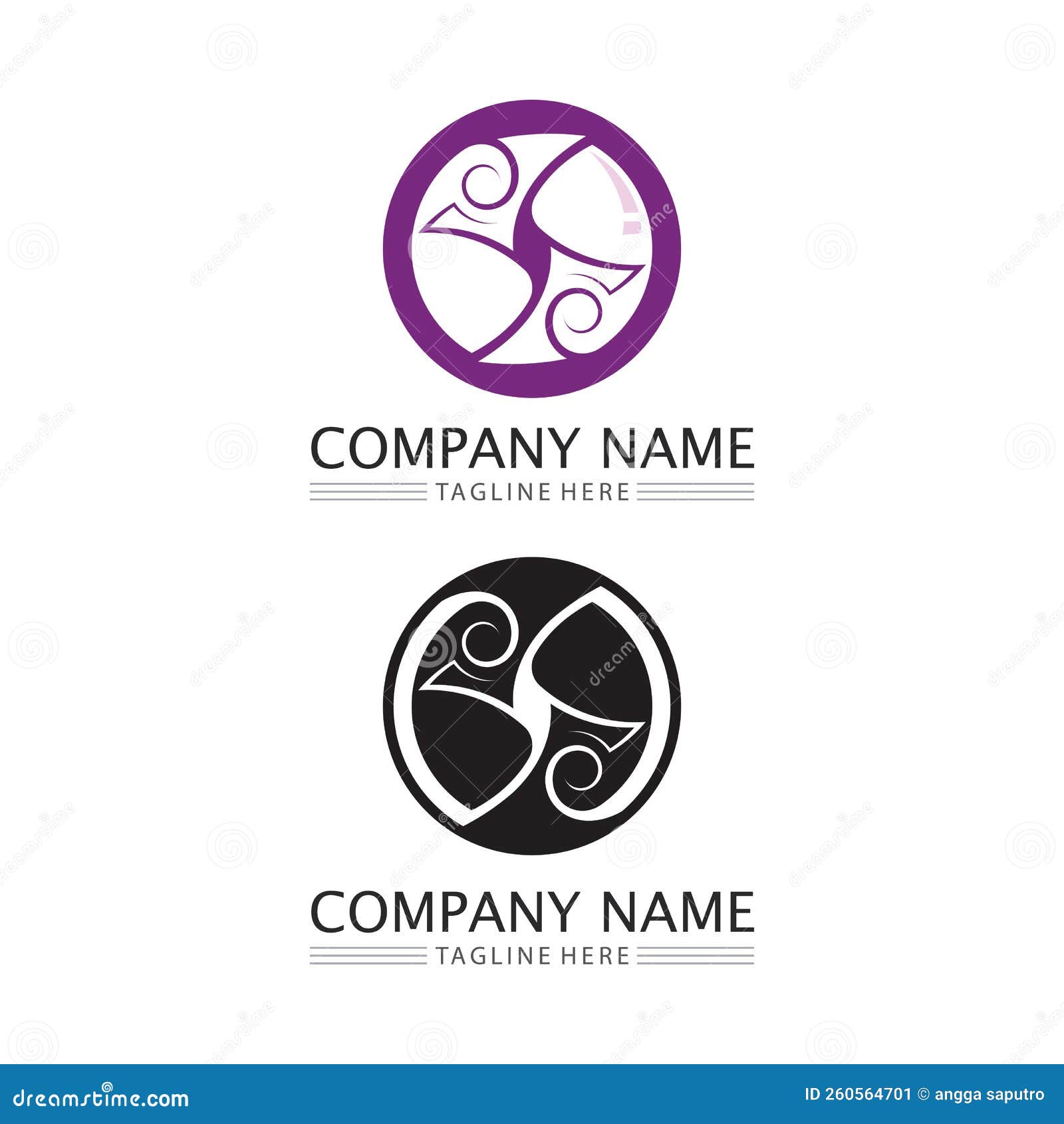 Black Tribal Vector Logo Design Icon and Sign Tribal Stock Illustration ...